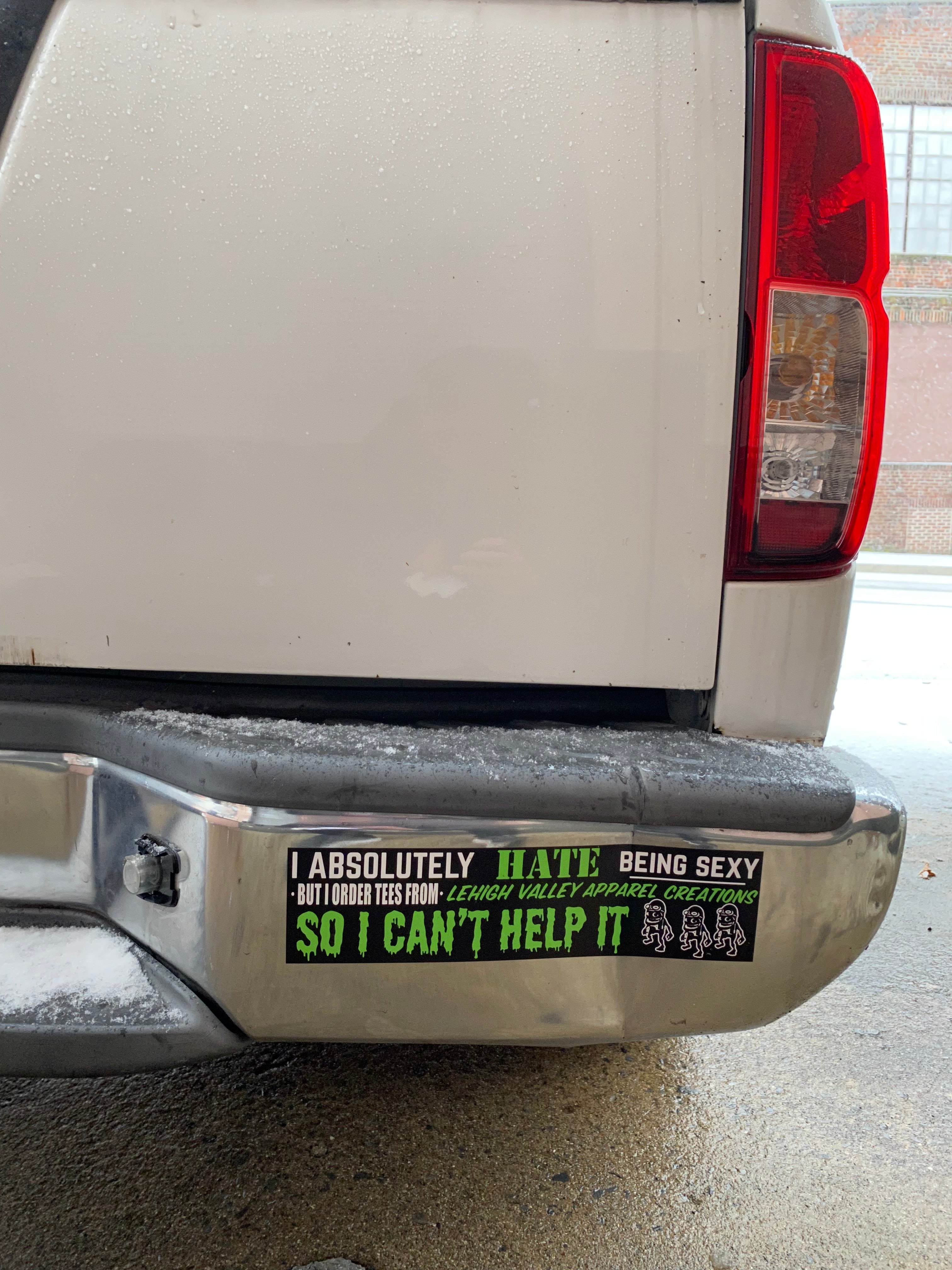 Lvac Crazy Sexy Bumper Sticker Merch Bin