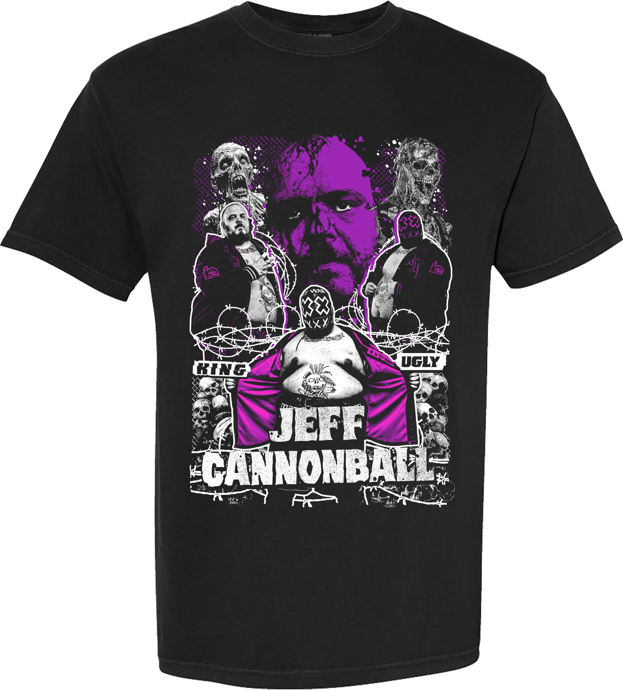 Jeff Cannonball - King Ugly Tee – Merch Bin